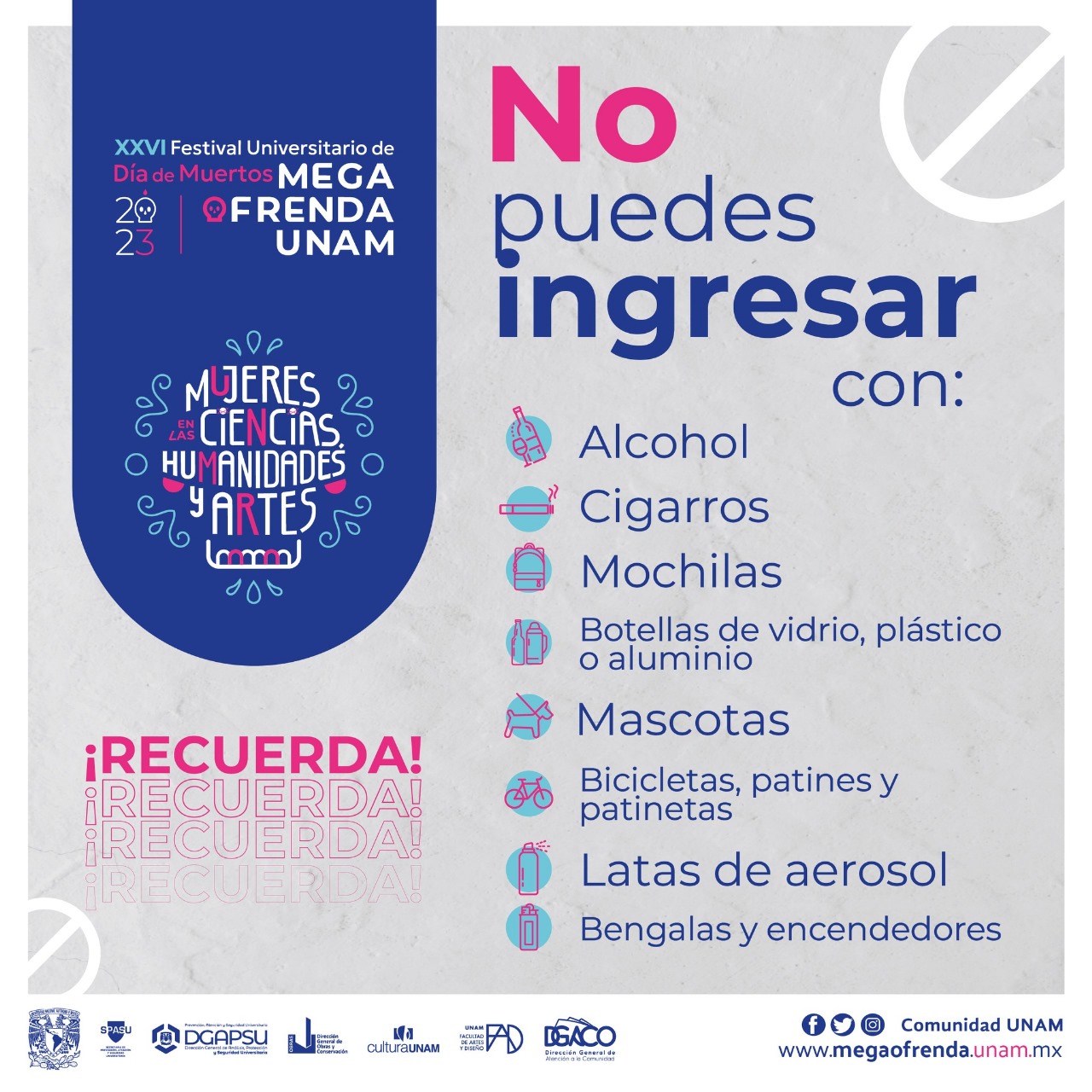 Megaofrenda 2023 de la UNAM: un homenaje a las mujeres en la ciencia ...